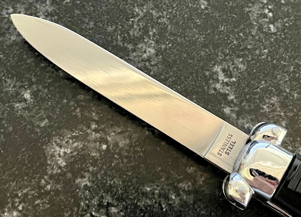 Rare Vintage Out The Front (OTF) Switchblade, Japan Mark and Bale, Unused