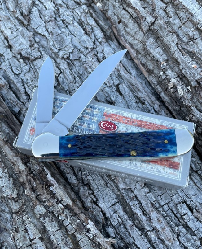 CASE XX ** 2002 WHARNCLIFFE BLUE JIG BONE COPPERHEAD