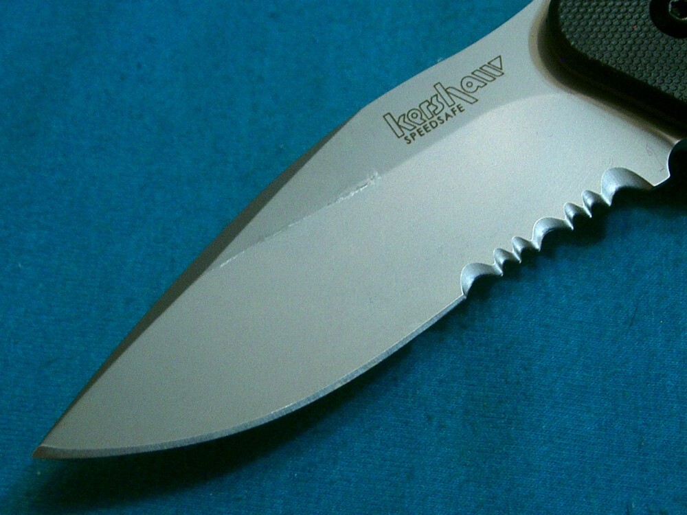 KERSHAW CLASH 1605ST SERRATED LOCKBACK HUNTING SKINNING TACTICAL EDC ...