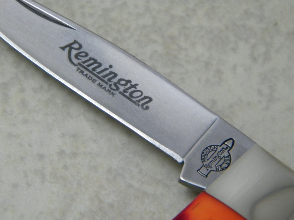Remington Madison NC USA New Tang Stamp Series Red Delrin Lockback ...