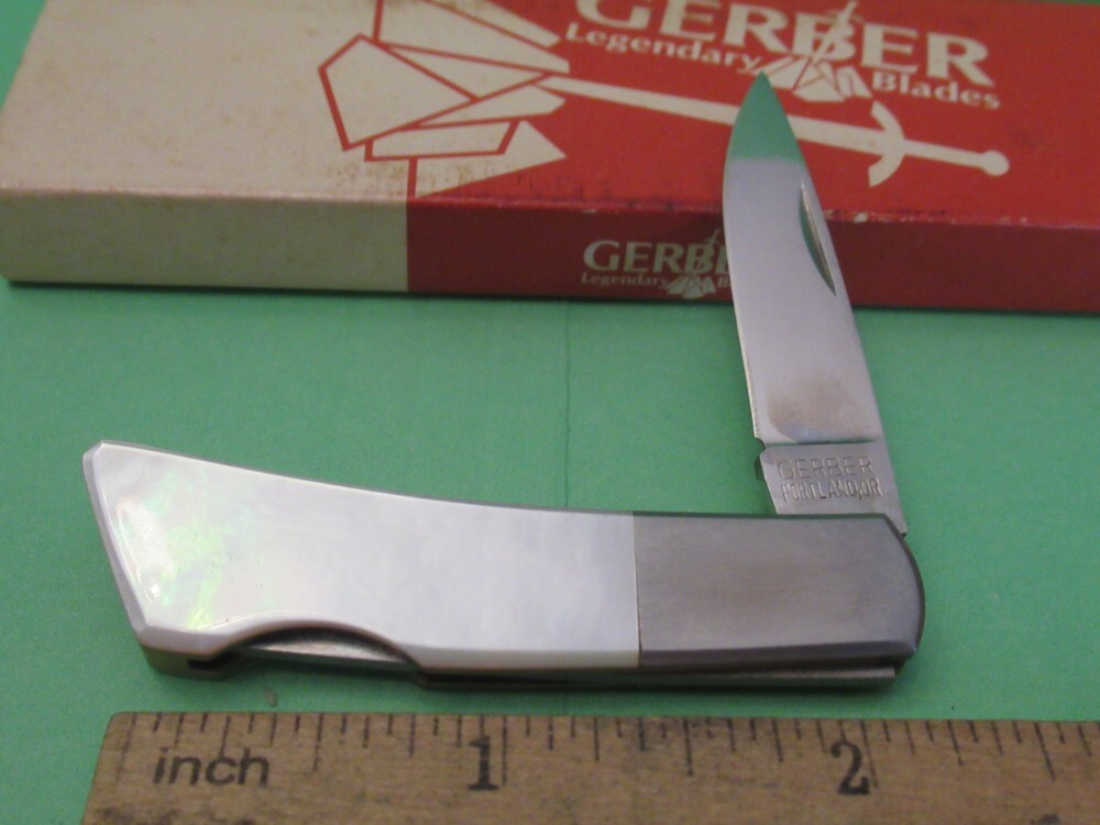 Gerber Silver Knight Pearl Model #200-A