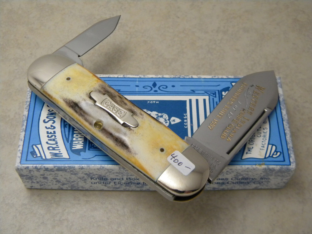 Case Bros. Bradford PA "Western IN Knife Club" 3 of 12 Elephant Toe ...