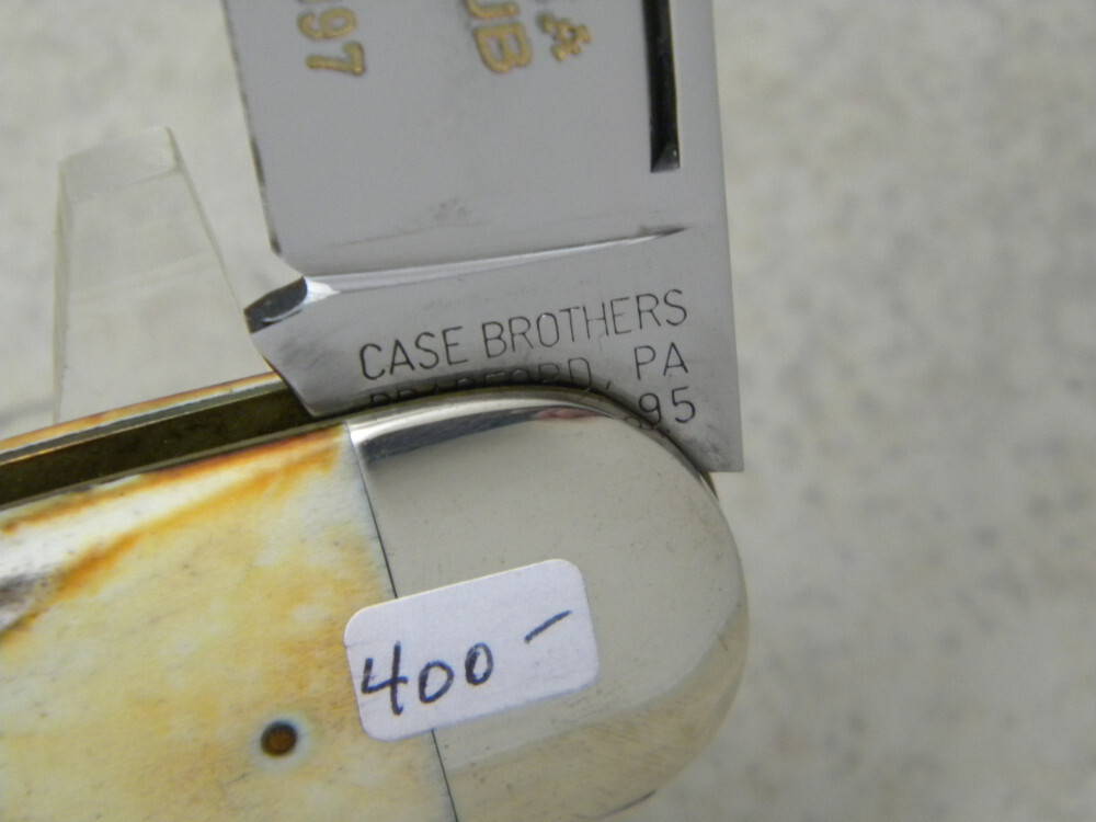 Case Bros. Bradford PA "Western IN Knife Club" 3 of 12 Elephant Toe ...