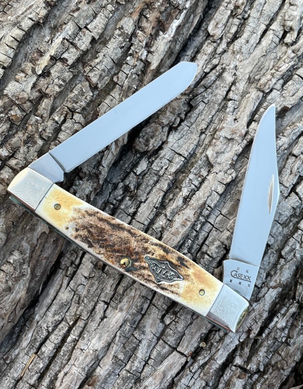 CASE XX ** ENCYCLOPEDIA SET STAG 75 PATTERN