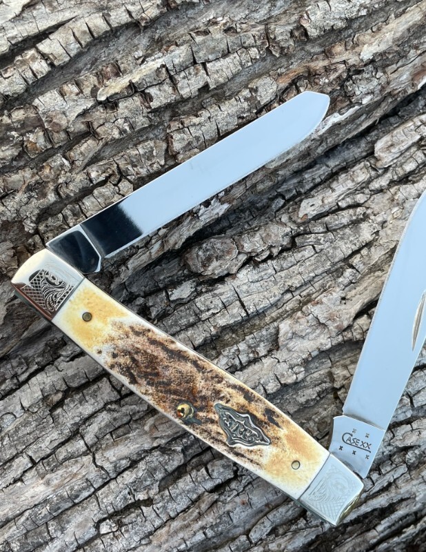 CASE XX ** ENCYCLOPEDIA SET STAG 75 PATTERN