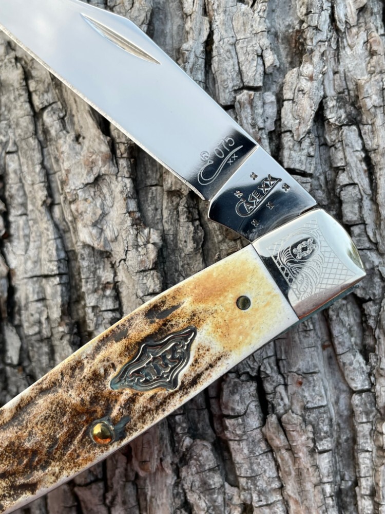 CASE XX ** ENCYCLOPEDIA SET STAG 75 PATTERN