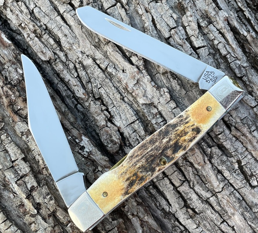 CASE XX ** ENCYCLOPEDIA SET STAG 75 PATTERN
