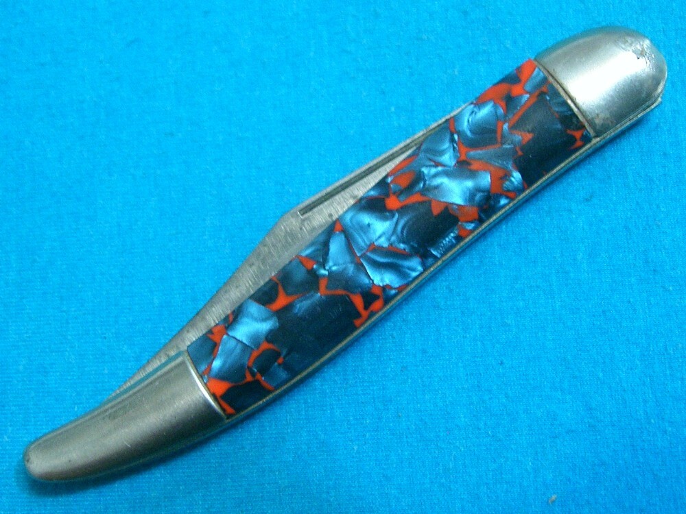 VINTAGE FANCY HANDLE HAMMER BRAND USA FOLDING POCKET TOOTHPICK TICKLER ...
