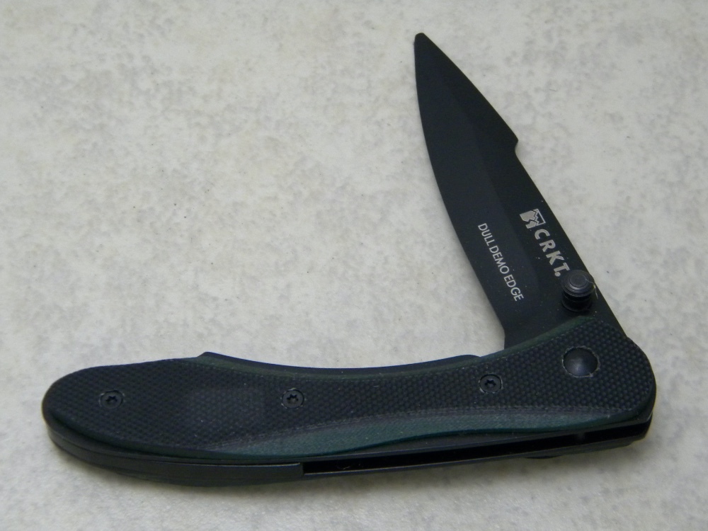 Columbia River Knife & Tool CRKT Badger Gallagher Design Linerlock ...