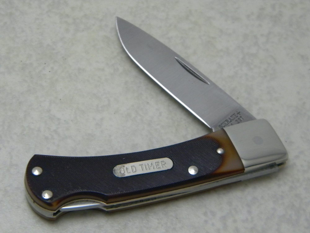 Schrade USA 3OT Delrin Old Timer Bearhead Lockback Knife
