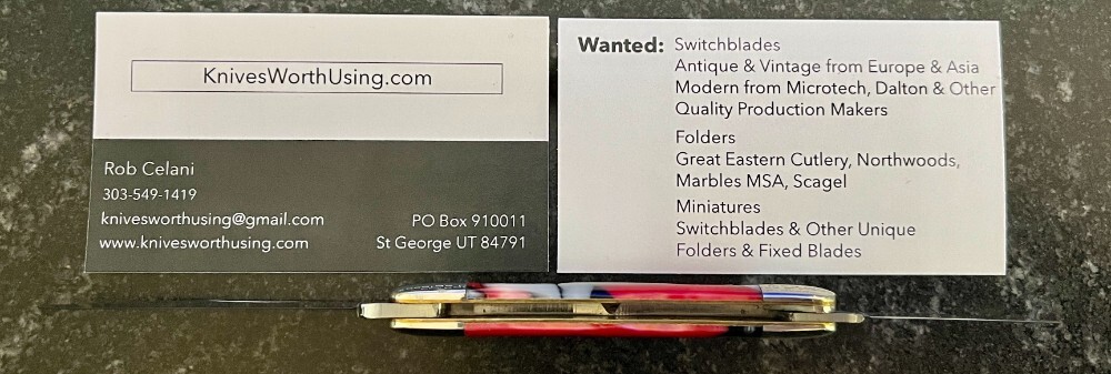 Great Eastern Cutlery Tidioute #331211 Proto Conductor, Dead Skunk ...