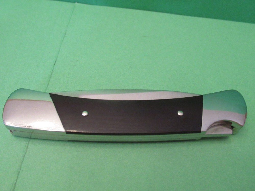 Buck Esquire Micarta Handle Pre Date Code English Script Stamp Model # 501