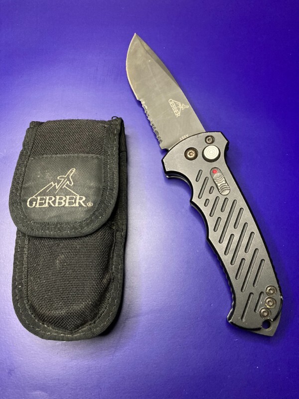 Gerber Auto 06 Automatic Knife S30V Drop Point w/ Carry Case