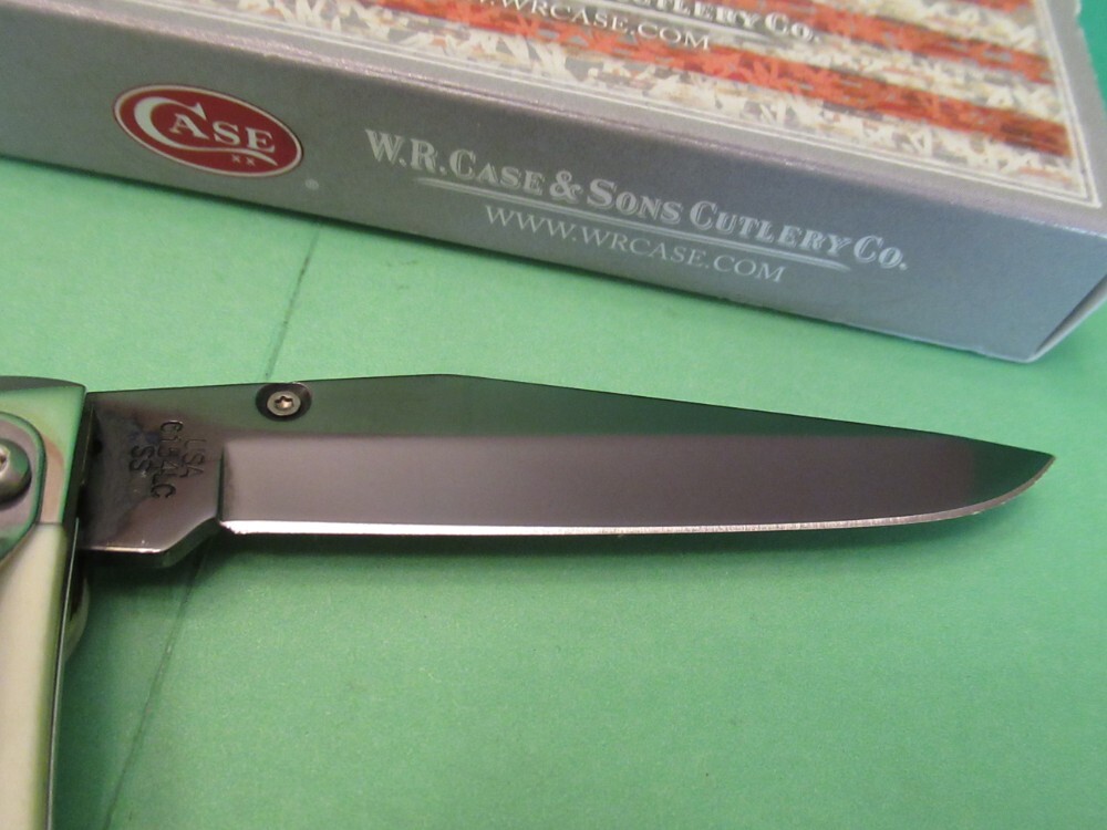 Case XX 2018 Raised Letter Red Shield Natural Bone PVD Blade ...