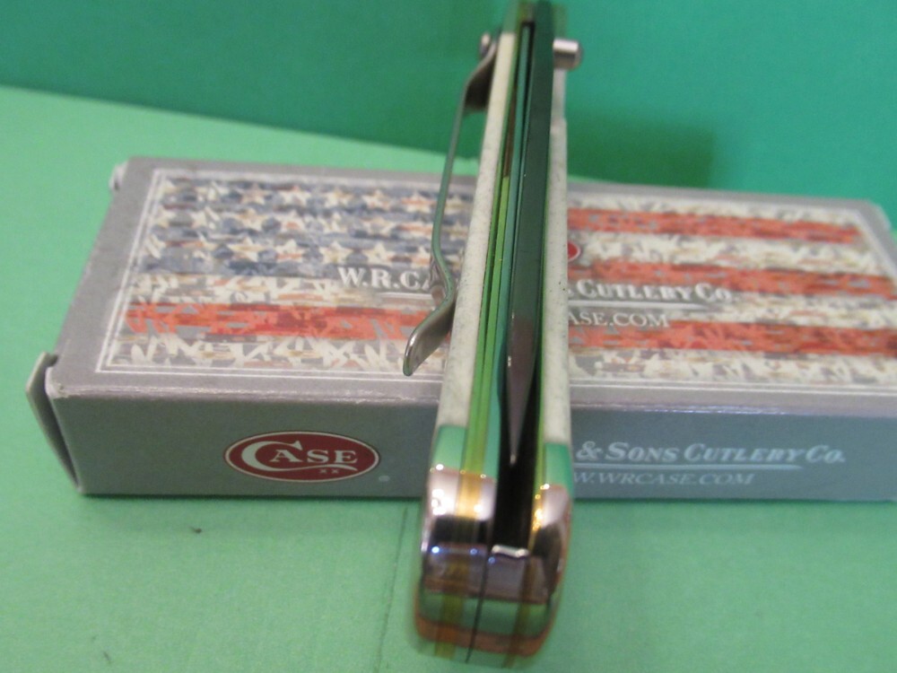 Case XX 2018 Raised Letter Red Shield Natural Bone PVD Blade ...