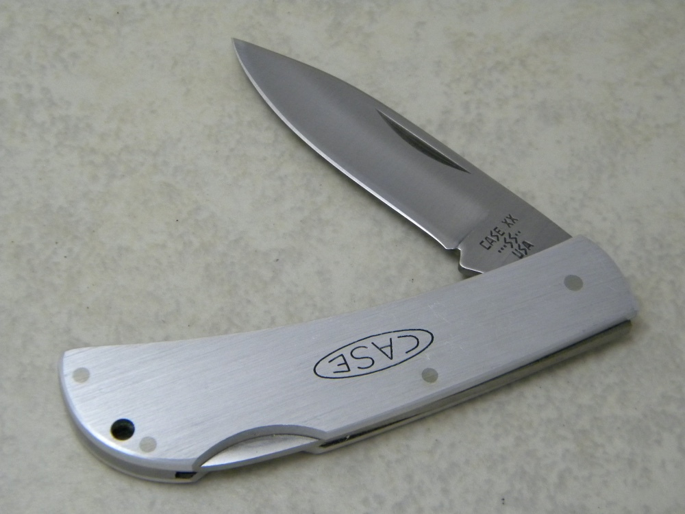 Case XX SS USA 5 Dot 1985 Stainless Steel M1051 LSSP Lockback Knife