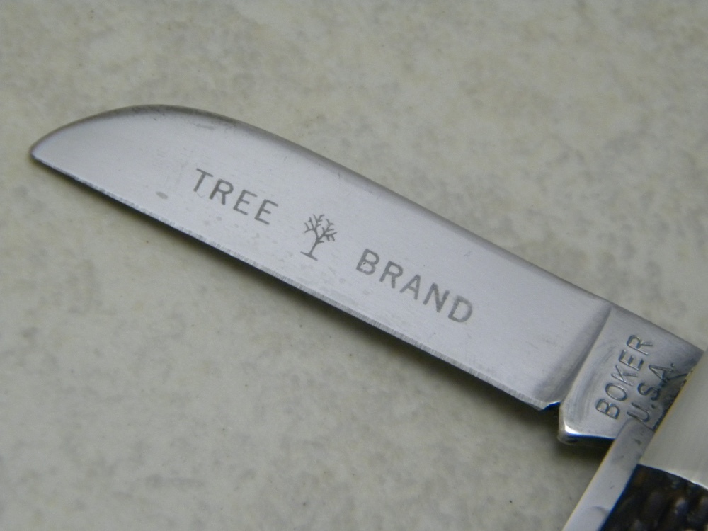 Boker USA Tree Brand Delrin 4 Blade 5974 Congress Knife