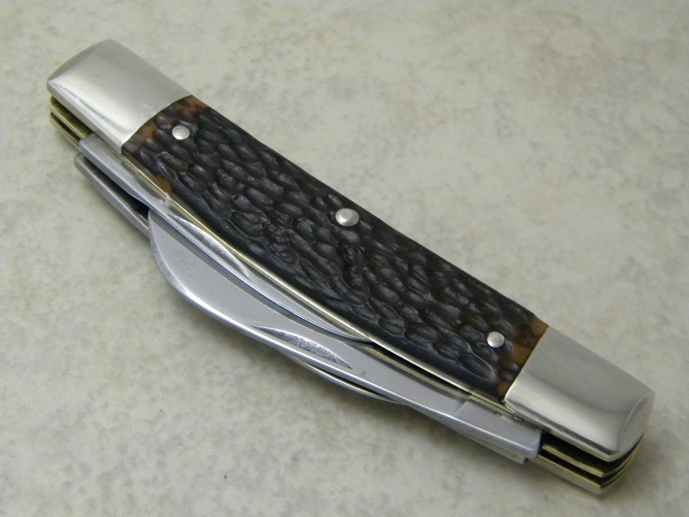 Boker USA Tree Brand Delrin 4 Blade 5974 Congress Knife