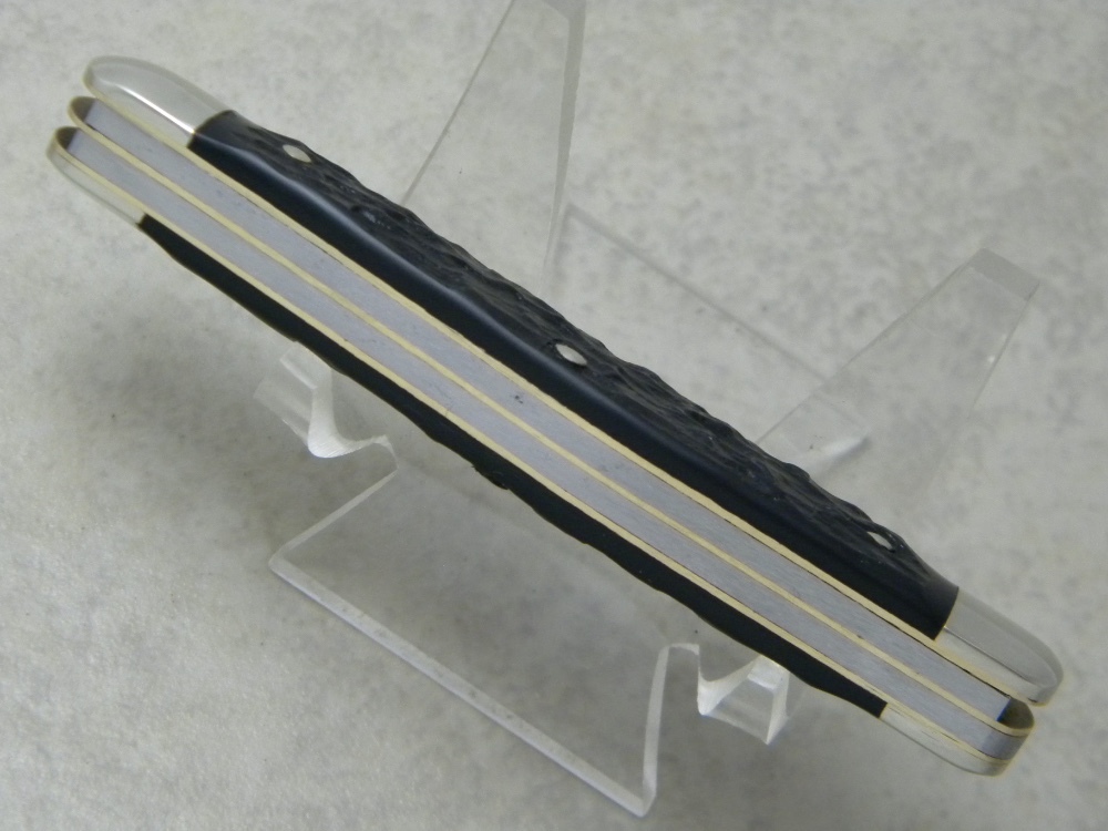 Boker Tree Brand Heinr. Boker & Co Germany Rough Black Stockman Knife