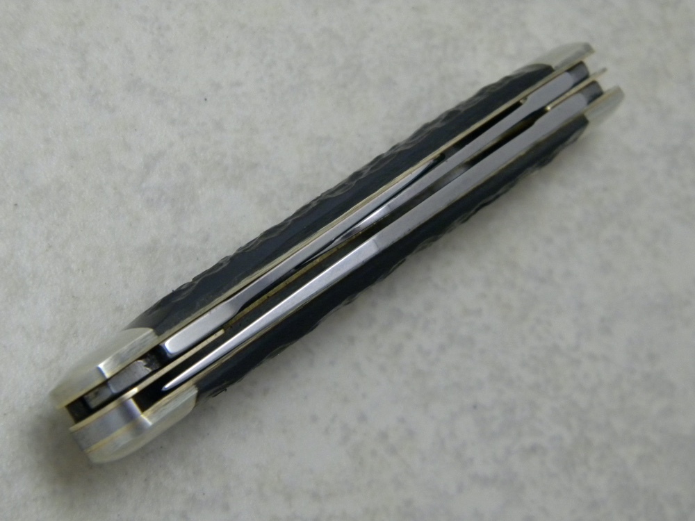 Boker Tree Brand Heinr. Boker & Co Germany Rough Black Stockman Knife