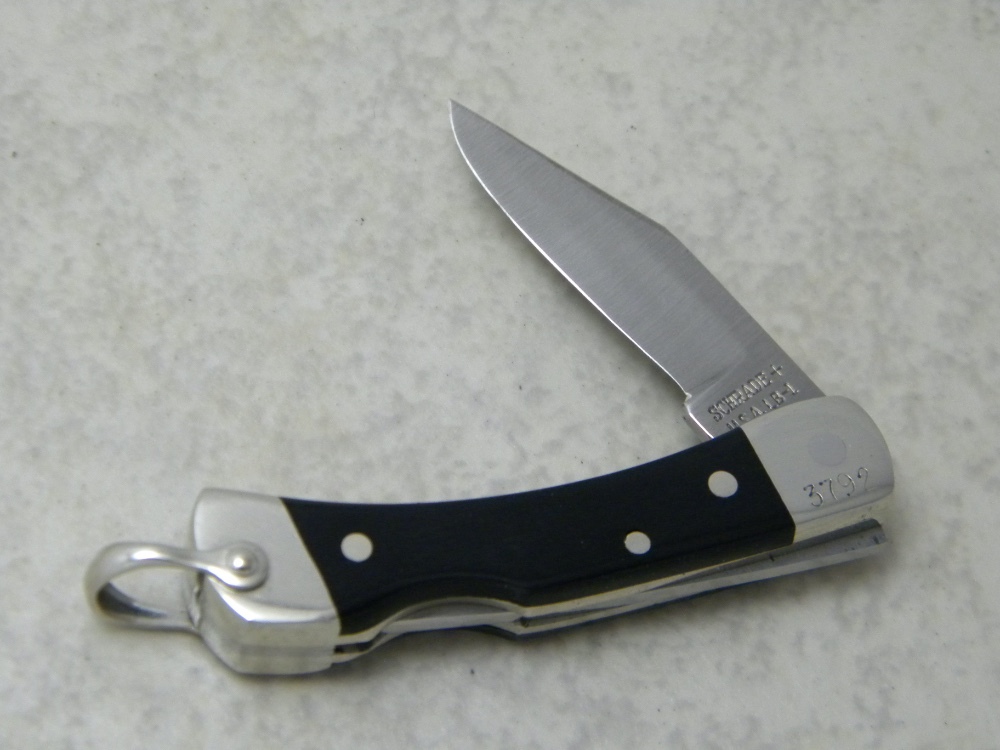 Schrade + USA LTD Wood LB-1 Mini Lockback Knife