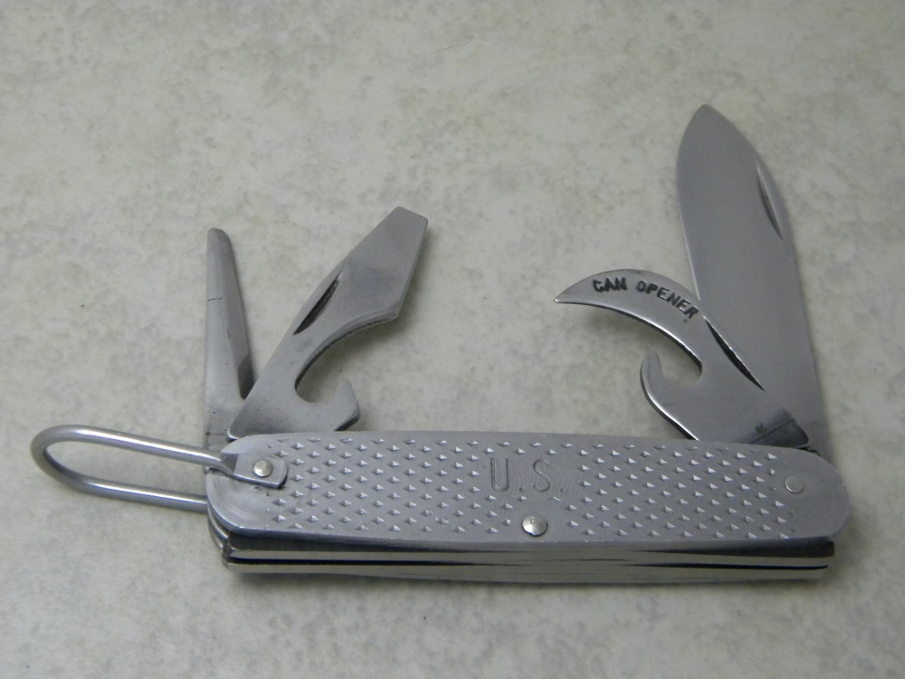 Queen Q 1986 Metal US Military Utility Knife