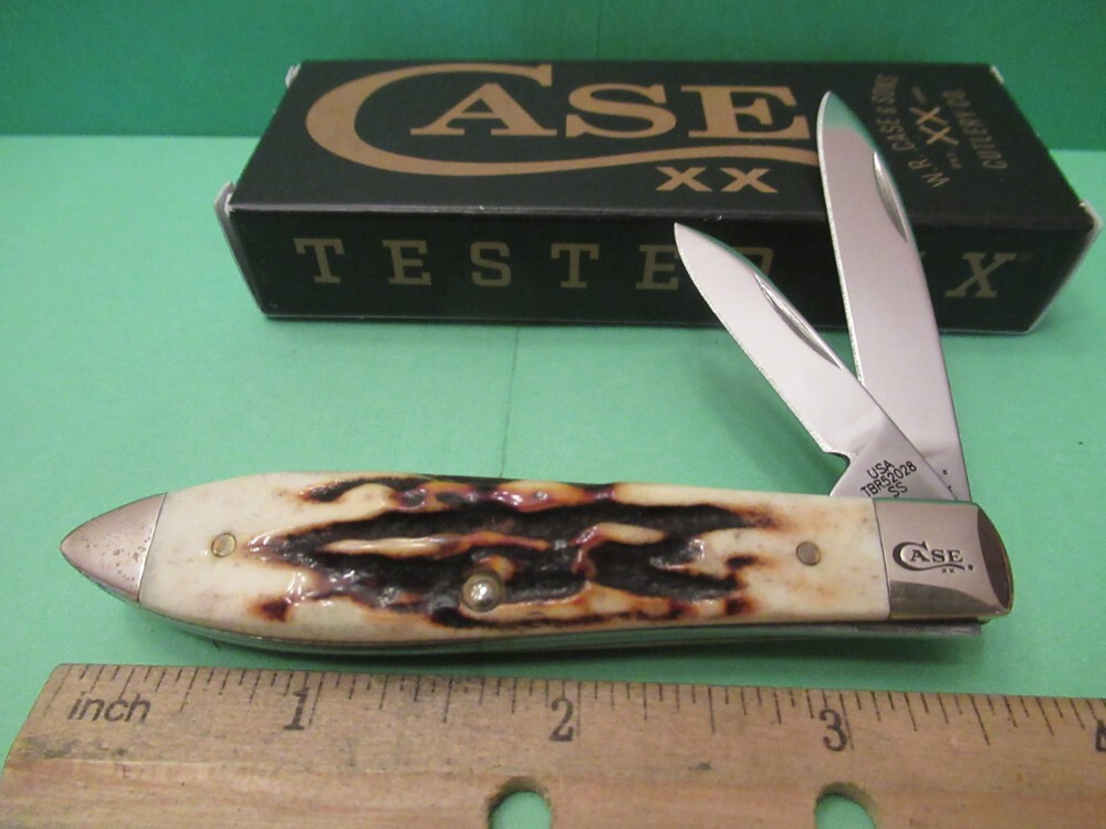 Case XX 2015 Teardrop Red Stag 1 of 200 Pattern # T.B.R52028 SS