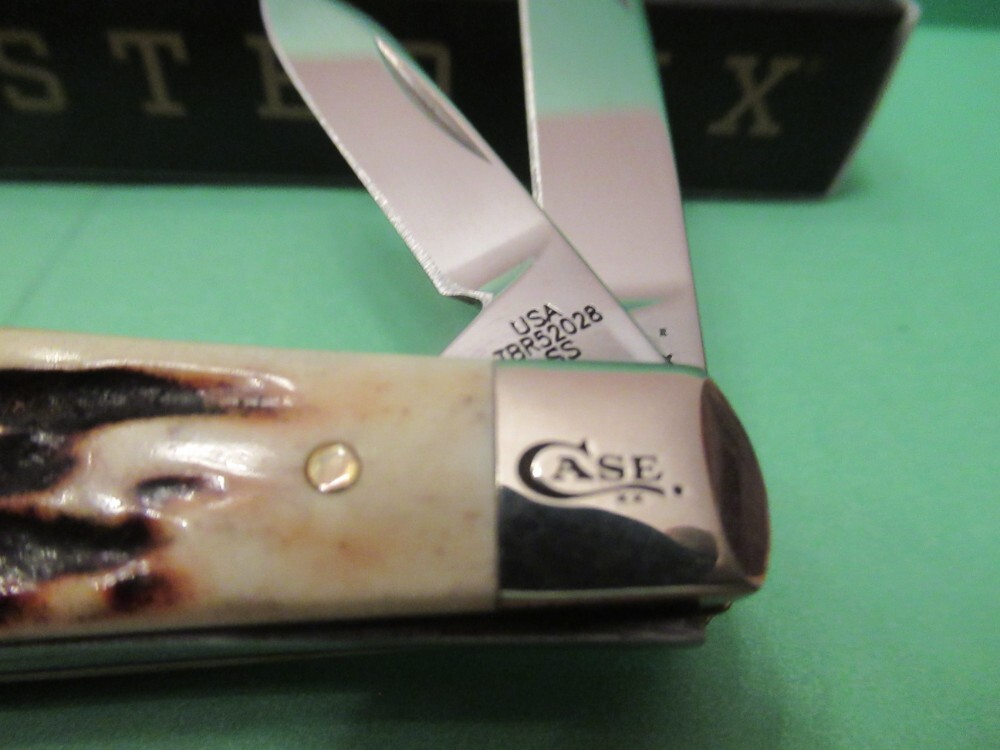 Case XX 2015 Teardrop Red Stag 1 of 200 Pattern # T.B.R52028 SS