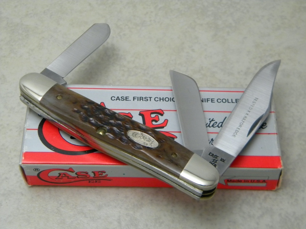Case XX Stainless USA 1 Dot (1989) Bone 6347 HP SSP Tested XX Razor ...