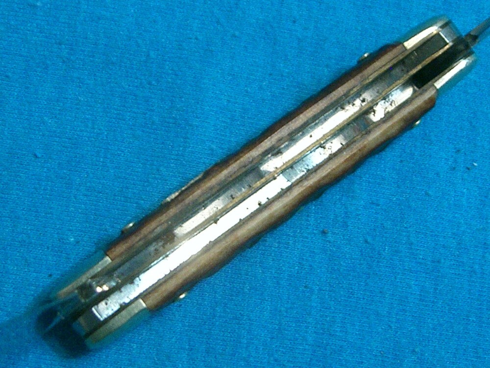 VINTAGE CARL SCHLEIPER GERMAN EYE BRAND BONE MUSKRAT 1970'S FOLDING ...