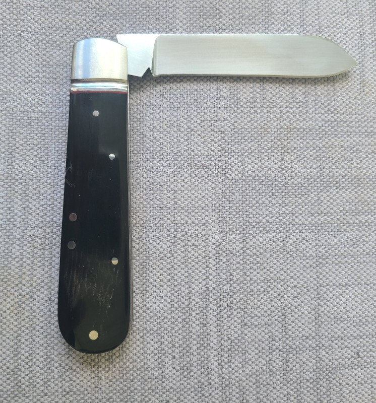 Robbie Ferreira Buffalo Horn Spear Jack ...Shield....N690..4".. fluted ...