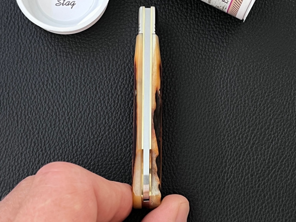 Great Eastern Cutlery GEC 83 Sambar Stag Tasscosa Lockback 831121
