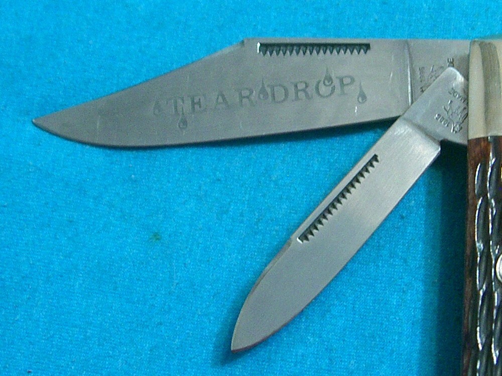 VINTAGE 1996 BULLDOG BD260 BONE FOLDING POCKET SLEEVEBOARD TEARDROP ...