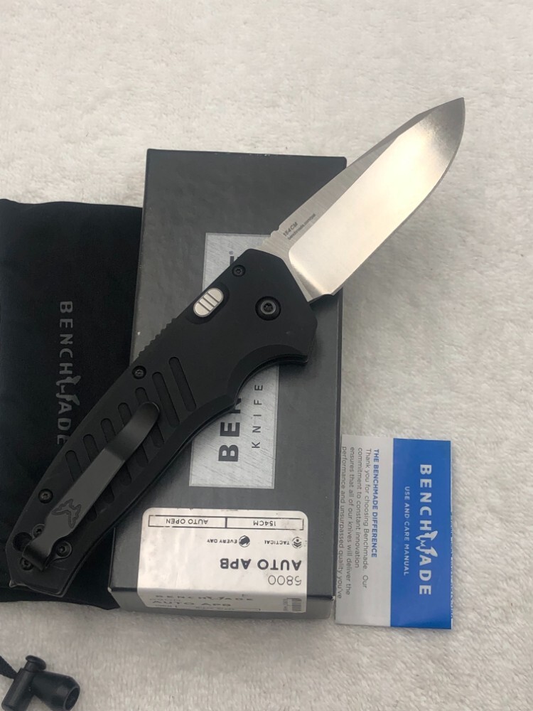 Benchmade 6800 Auto APB Push Button Automatic Knife New In Box Discontinued