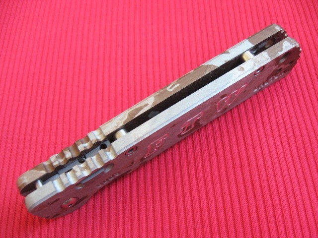 Rob Dalton MILITIA Camo FTW Switchblade Knife - New