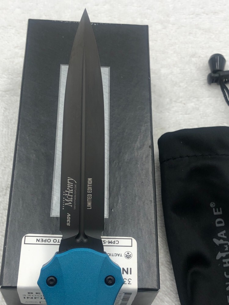 Benchmade Infidel 3300BK-2001 Limited Edition Double Action Out The ...