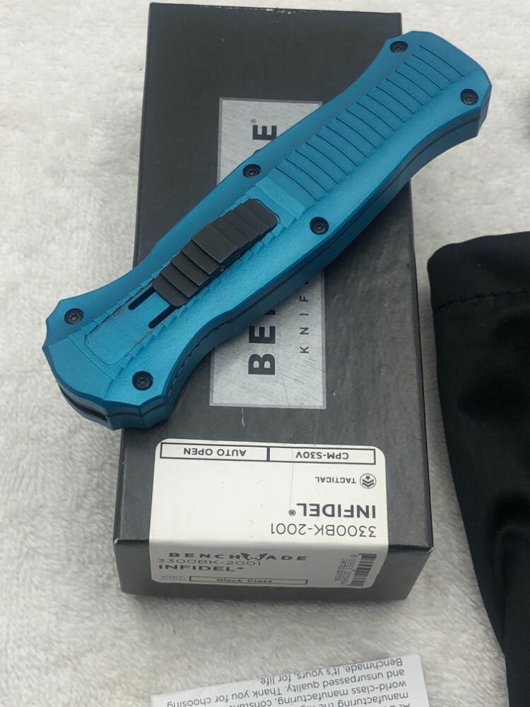 Benchmade Infidel 3300BK-2001 Limited Edition Double Action Out The ...