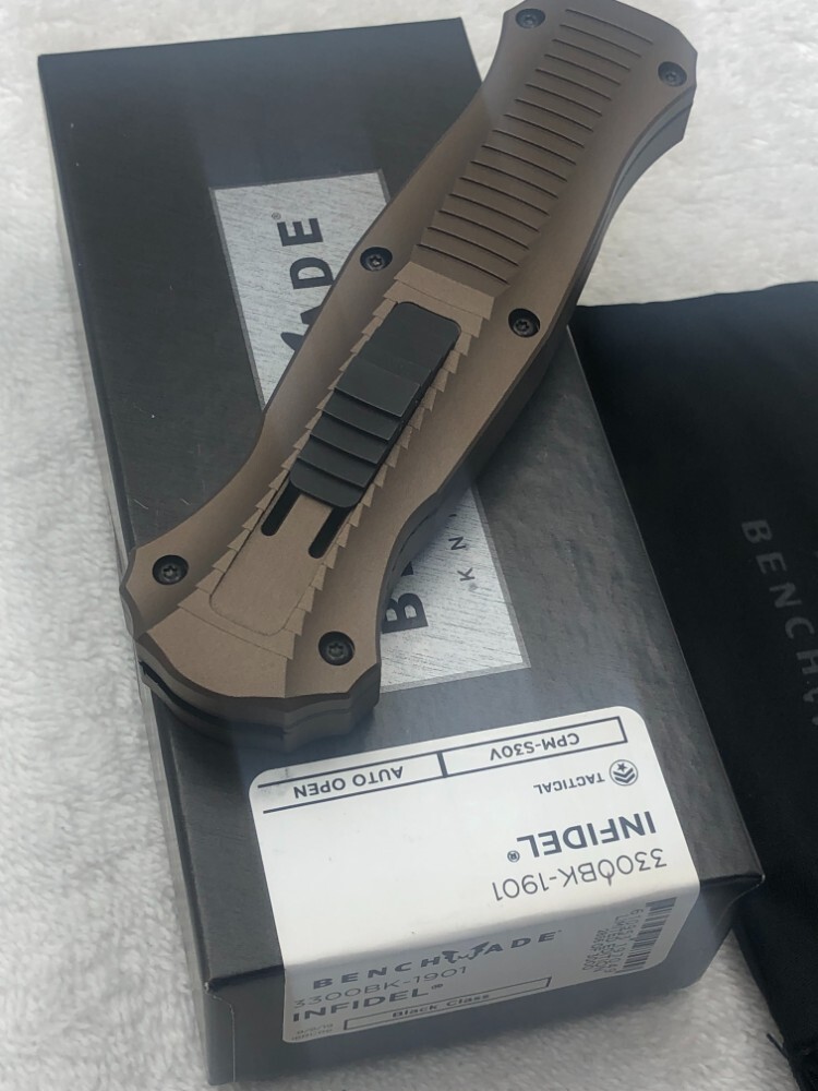 Benchmade 3300BK-1901 Limited Edition Infidel Double Action Out The ...