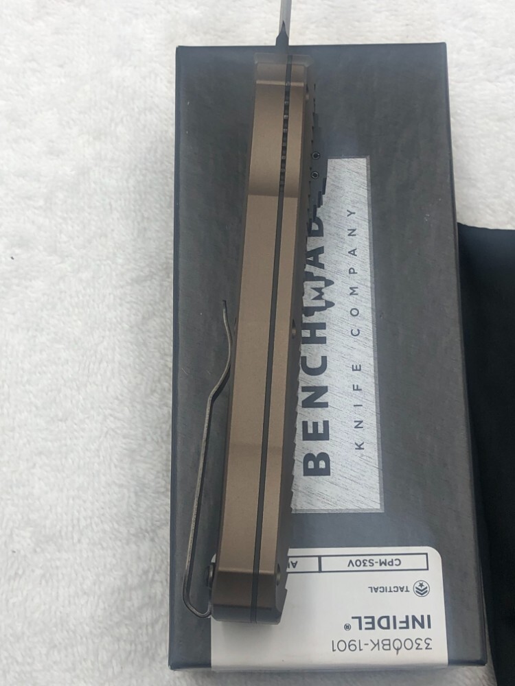 Benchmade 3300BK-1901 Limited Edition Infidel Double Action Out The ...