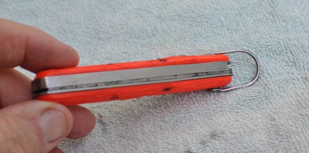 Schrade Walden NY USA Stainless Chute Knife Bail Factory Edge Tight ...