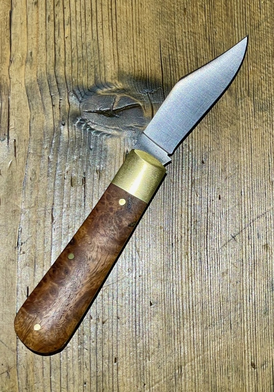 Michael May Classic Sheffield Barlow knife with Clip Point blade in ...
