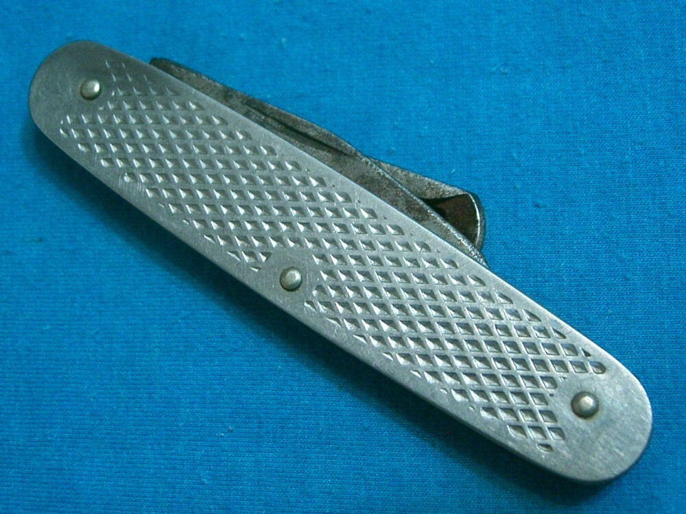 VINTAGE 2 BLADE STAINLESS ULSTER KNIFE CAMPING SURVIVAL FOLDING POCKET ...
