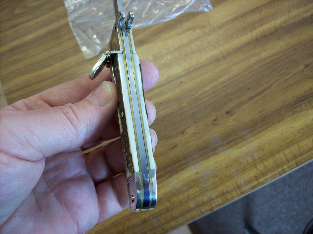 Vintage Hubertus Knife Guardian W/Swing Guard Scarce UNUSED