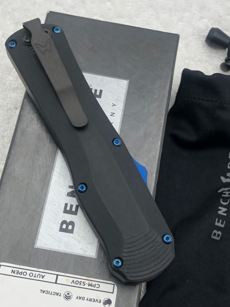 Benchmade 3400 Autocrat Double Action Out The Front Automatic Knife NIB ...