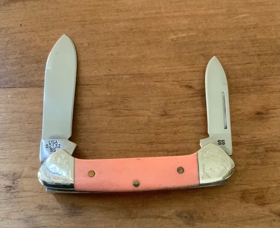 CASE Baby Butterbean Knife Tiny Collection Salmon Shepherd Hills Exclusive