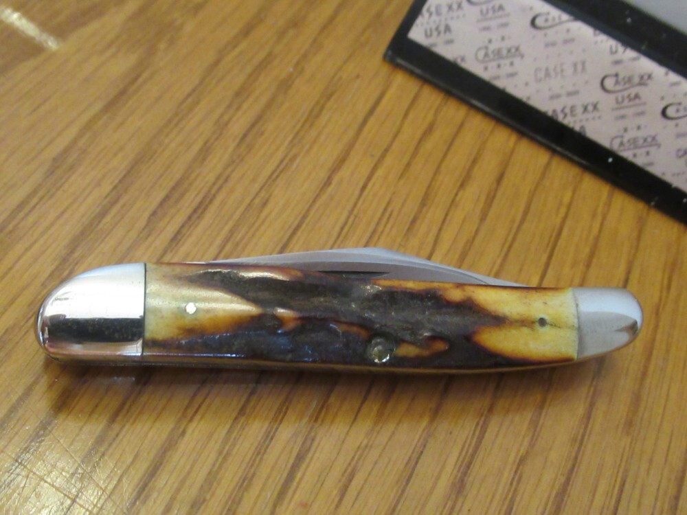 Case XX 1977 Blue Scrol Stag Serpentine Jack Pattern # 52087 SSP