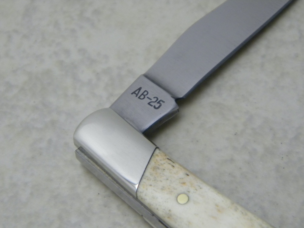 American Blade Chatt. TN Made in Japan Bone AB-25 Mini Muskrat Knife