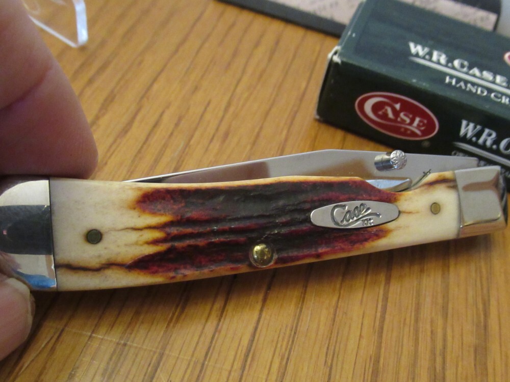 Case XX 2009 Red Stag Trapperlock Pattern #R5154L SS