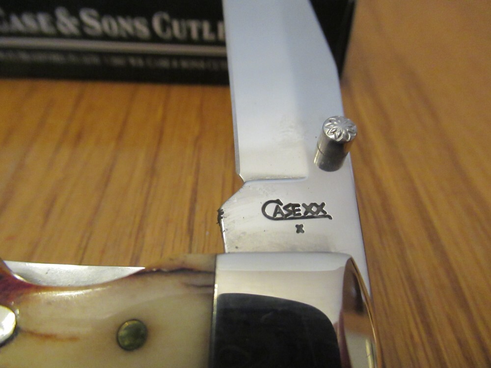 Case XX 2009 Red Stag Trapperlock Pattern #R5154L SS