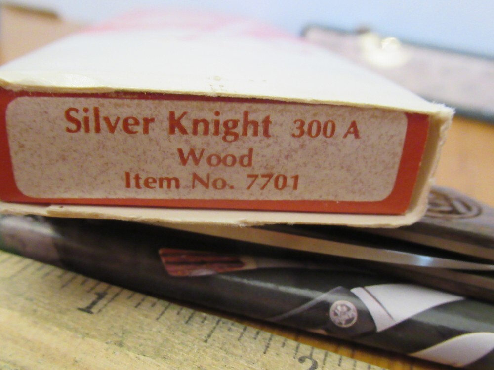 Gerber Wood Handle Silver Knight Model #300A